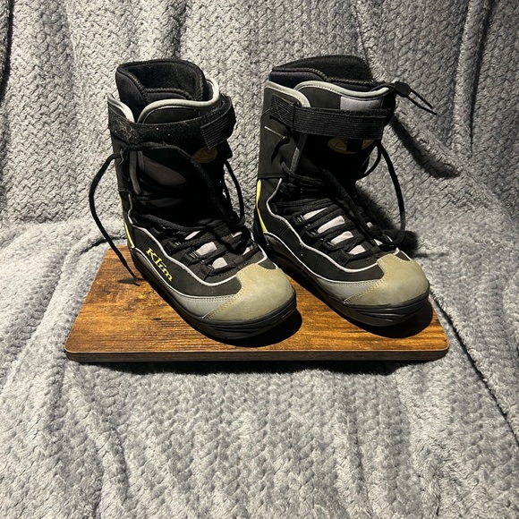 Klim | Shoes | Klim Black And Gray Boots | Poshmark
